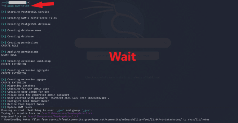 Step-by-Step Guide To Installing And Configuring OpenVAS In Kali Linux