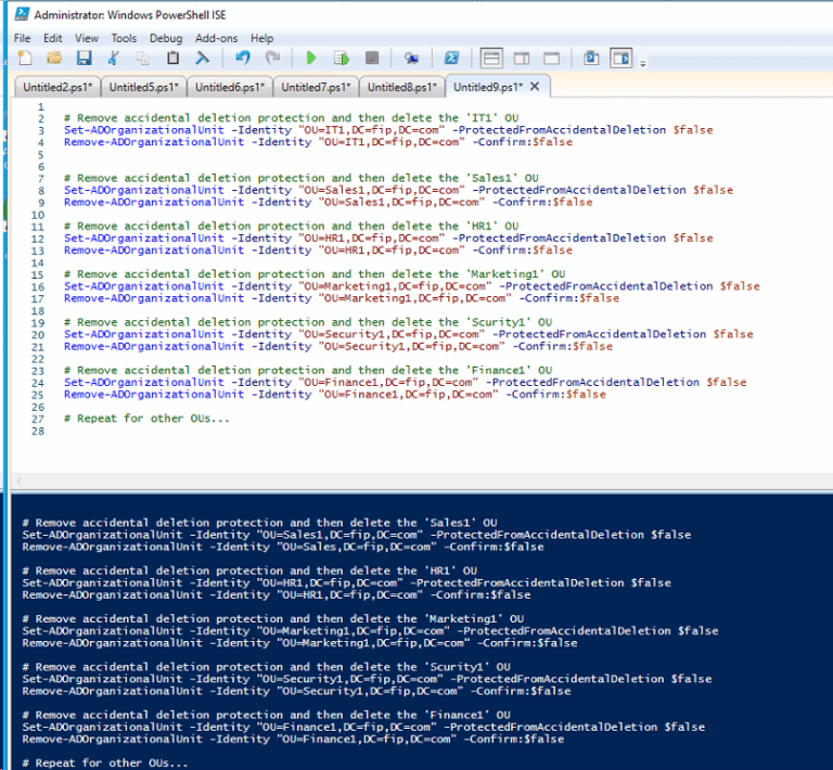 How To Manage Organizational Units (OUs) In Active Directory With PowerShell – Creation ...