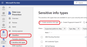 How To Create A Sensitive Info Type For Medical Data In Microsoft ...